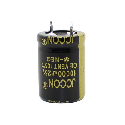 25v10000uf 25v JCCON黑金 音响功放电源适配器电容 22x30 22x40