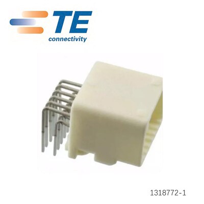 TE AMP/泰科 1318772-1 连接器 板端 12孔 接插件 原装 现货