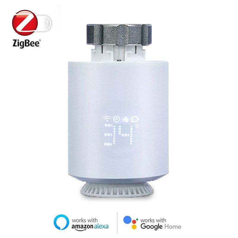 涂鸦智能温控阀暖气片阀门zigbee散热器app控制恒温阀智能温控器