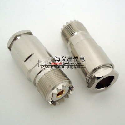 射频连接器 SL16-K3 K5 K7 M头母头 装接式 50-3 -5 -7 馈线接头