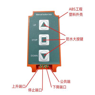 按钮开关制快速门电经典紧急停止按钮防控水箱Ab帘s工程USP塑料卷