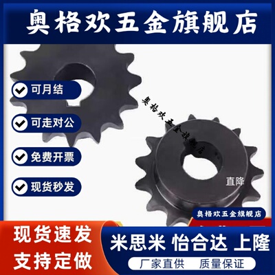 40B双轴承 惰链轮DSSD08A-13 15 17 19-10 12 15 17 20替换爱安特