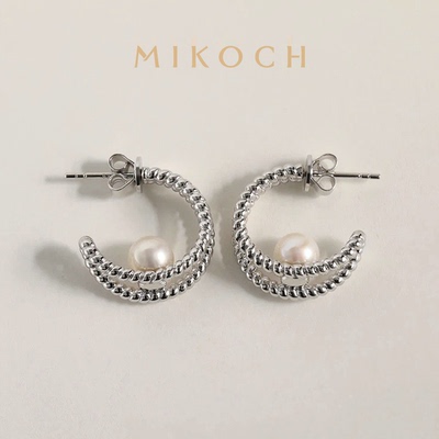 MIKOCH月华S925银珍珠耳环