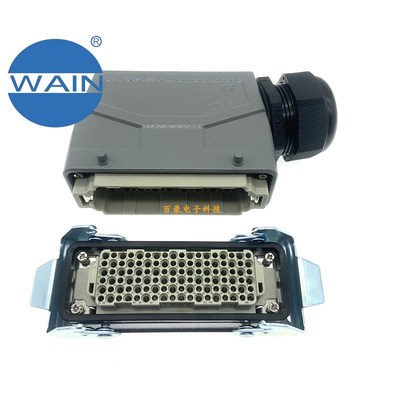 WAIN唯恩重载连接器 108针/108芯开孔安装HDD-108-MC/FC 机器人