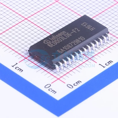 栅极驱动芯片 6ED003L06F2XUMA1 SOIC-28-300mil 三相 375mA 原装