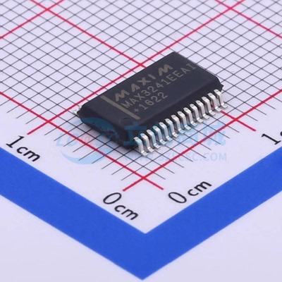 RS232芯片 MAX3241EEAI+T SSOP-28-208mil 收发器