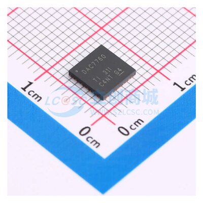 数模转换芯片DAC DAC7760IRHAR VQFN-40-EP(6x6) 原装正品