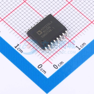 原装正品 RS232芯片 ADM232LARZ SOIC-16-300mil 收发器