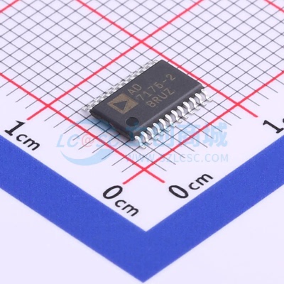 模数转换芯片ADC AD7175-2BRUZ TSSOP-24 原装