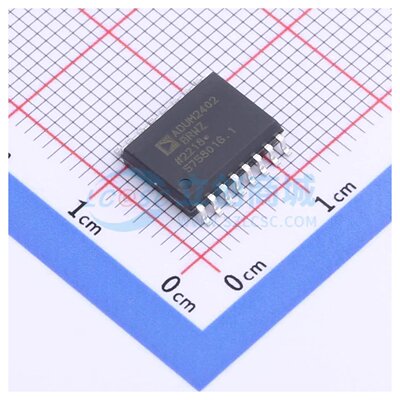 数字隔离器 ADUM2402BRWZ SOIC-16-300mil 原装正品