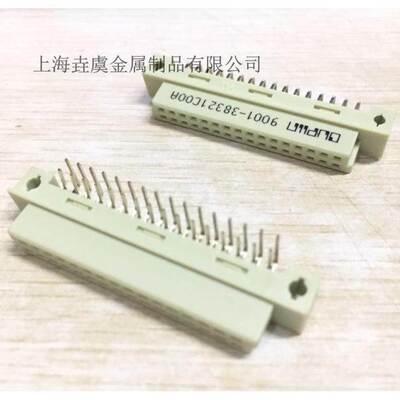 欧式插座 间距2.54MM 9001-38321C00A 2*16PIN 2排16芯 232弯孔