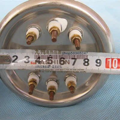 不锈钢开水器电热管 开水器加热管 开水器发热管12000W圆盘105MM