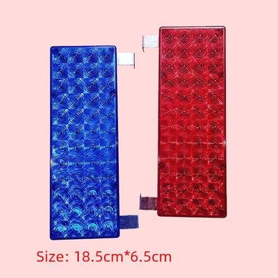 治安岗亭频闪爆闪红蓝交替闪光灯路障信号灯12v24v220vLED报警灯