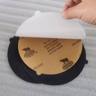 背胶犀利牌金相砂纸Φ200mm碳化硅砂纸干湿两用耐水圆形抛光砂纸