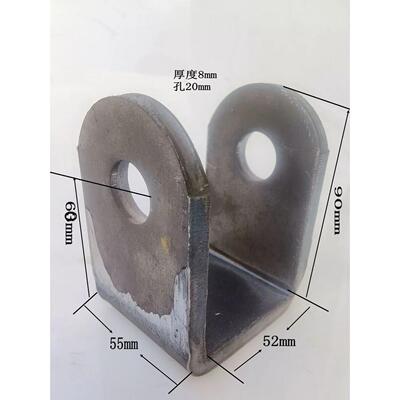 卡扣卡子卡座U型打孔加厚加大冲压件铁件焊接机改装件