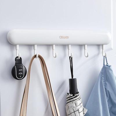 挂钩强力承重黏胶门后厨房免打孔钥匙黏钩墙壁衣架无痕钉黏贴浴室