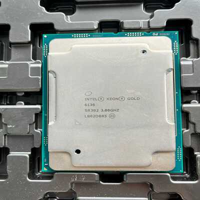 金牌6136CPU12核心24线程主频3.0Ghz询价