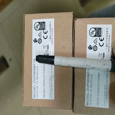 询价库存台达模块DVP08XM11N带包装。有两个