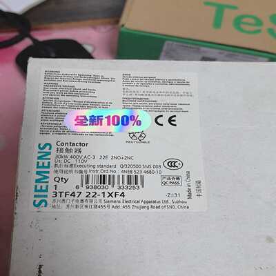 3TF4722-1XF4接触器，3TF47 22-1X~询价