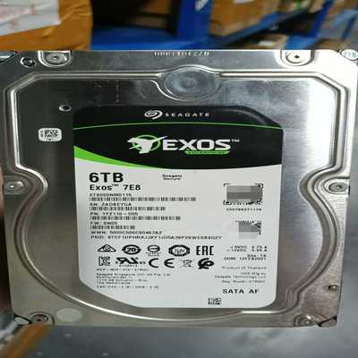 垂直原装ST6000NM01156TSATA企业级服--议价商品