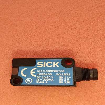 咨询-SICK方形接近开关，型号:IQ10-03BPSKT0S,1