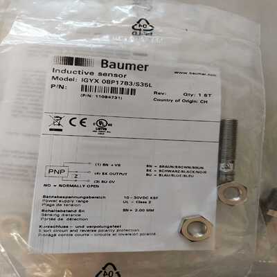 询价~ 瑞士Baumer堡盟IGYX 08P17B3/S3