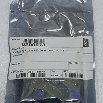 KONGSBERG NN832.9 6200073 NN832.9 NOR CONTROL PT100 0600C RT