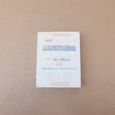 JRCS SASPR21A ANNUNCIATOR CARD