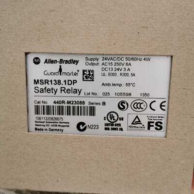 议价2023AB全新安全继电器 MSR138.1DP 440R-M23088 正品现货