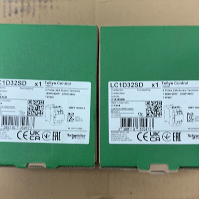 施耐德接触器LC1D32SD印尼制造三相3拍前询价