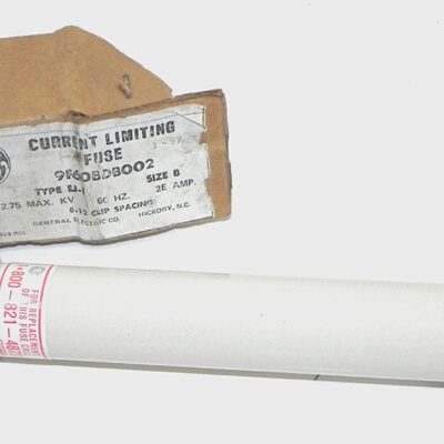 NIB GENERAL ELECTRIC 9F60BDB002 CURRENT LIMITING FUSE TYPE E