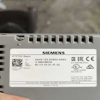 ktp700触摸屏123-2GB03-0AX0，功询价