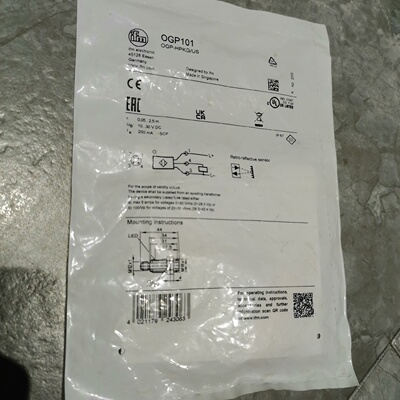易福门光电开关OGP101库存商品未开封实物拍前询价
