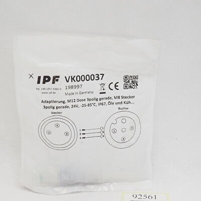 议价Ipf Electroc Vk000037 Adaptierung Adapter  Neu Ovp适用