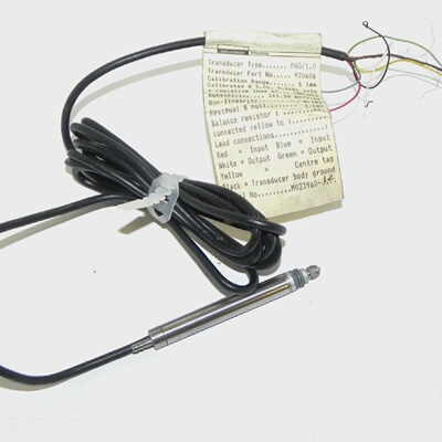 SOLARTRON 920606 GAUGING TRANSDUCER PROBE PNEUMATIC M0239601