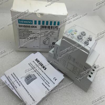 全新原装正品西门子5SV8000-6KK剩余电流监视器RCM模拟式