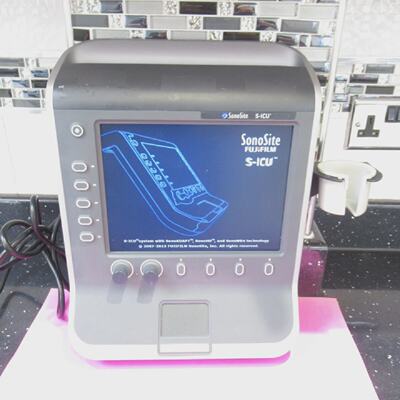 SONOSITE SICU PORTABLE ULTRASOUND CARDIAC IMAGING DOPPLER IM