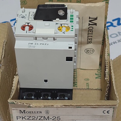 MOELLER PKZ2ZM25 PKZ2 MANUAL MOTOR PROTECTIVE CIRCUIT BREAKE