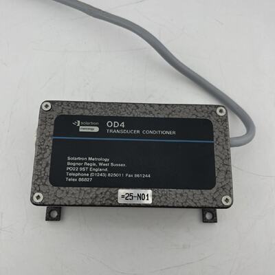 SOLARTRON METROLOGY OD4 TRANSDUCER CONDITIONER MODULE USED