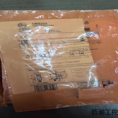 IFM全新正品易福门光电开关O6S202议价商品