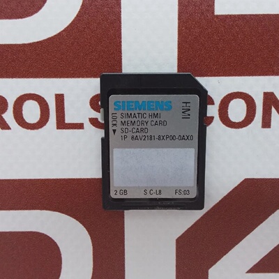 议价6Av21818Xp000Ax0    Simatic Hmi Sd Memory Card 2Gb Used