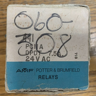 POTTER&BRUMFIELDPC11A44124VAC**NEWINBOX-GUARANTEED