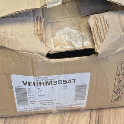 BALDOR VEUHM3554T INDUSTRIAL MOTOR 1.5HP 60HZ 3PH 230460V 17