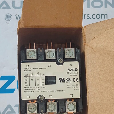 HERM REFRIG COMP HCCY3XQ04CG Definite Purpose CONTACTOR NEW