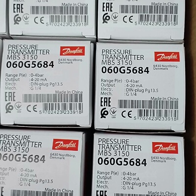 丹佛斯压力传感器060G5684全新原装议价议价