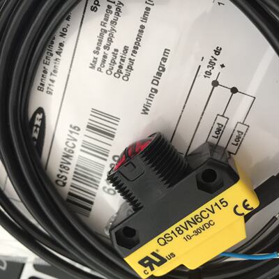 配件QS18VN6CV15QS18VP6CV15邦纳BANNER光电传感器议价