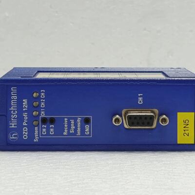 Hirschmann OZD PROFIBI 12M G12 Fiberoptic Module Profibus Re