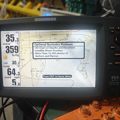 议价美国蜂鸟Humminbird957cGPS探鱼器主机议价