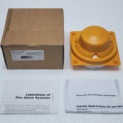 NOTIFIER FCO851 Fortgeschrittene MultiCriteria Co  Rauchmeld