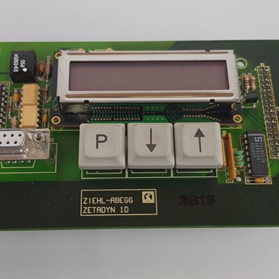 PP7130 Bedienpanel Ziehl Abegg Zetadyn 1D MCD03L1 06.06.91